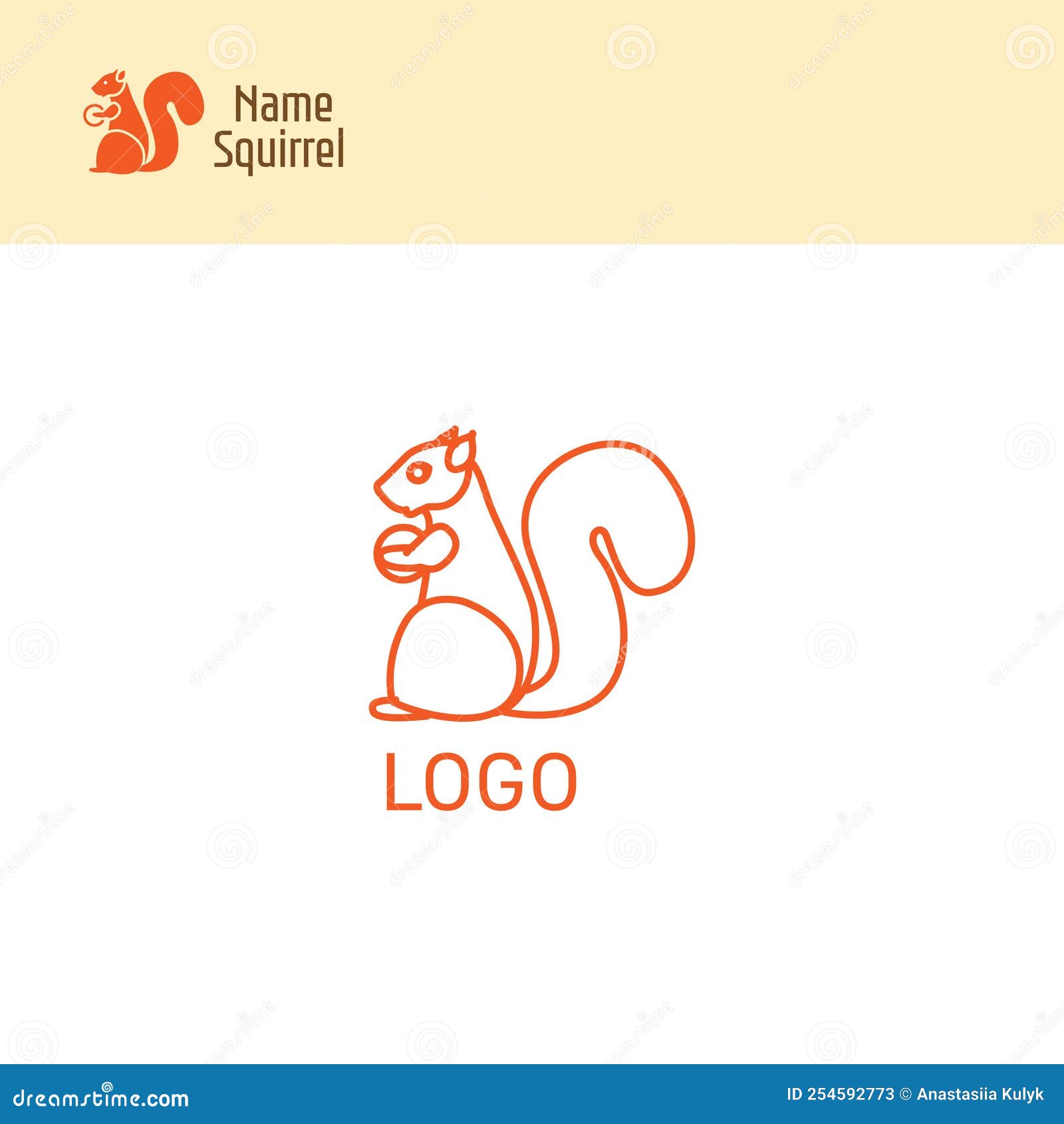 Logo Squirrel On Isolated Tansparent Background, Png. Generative AI ...