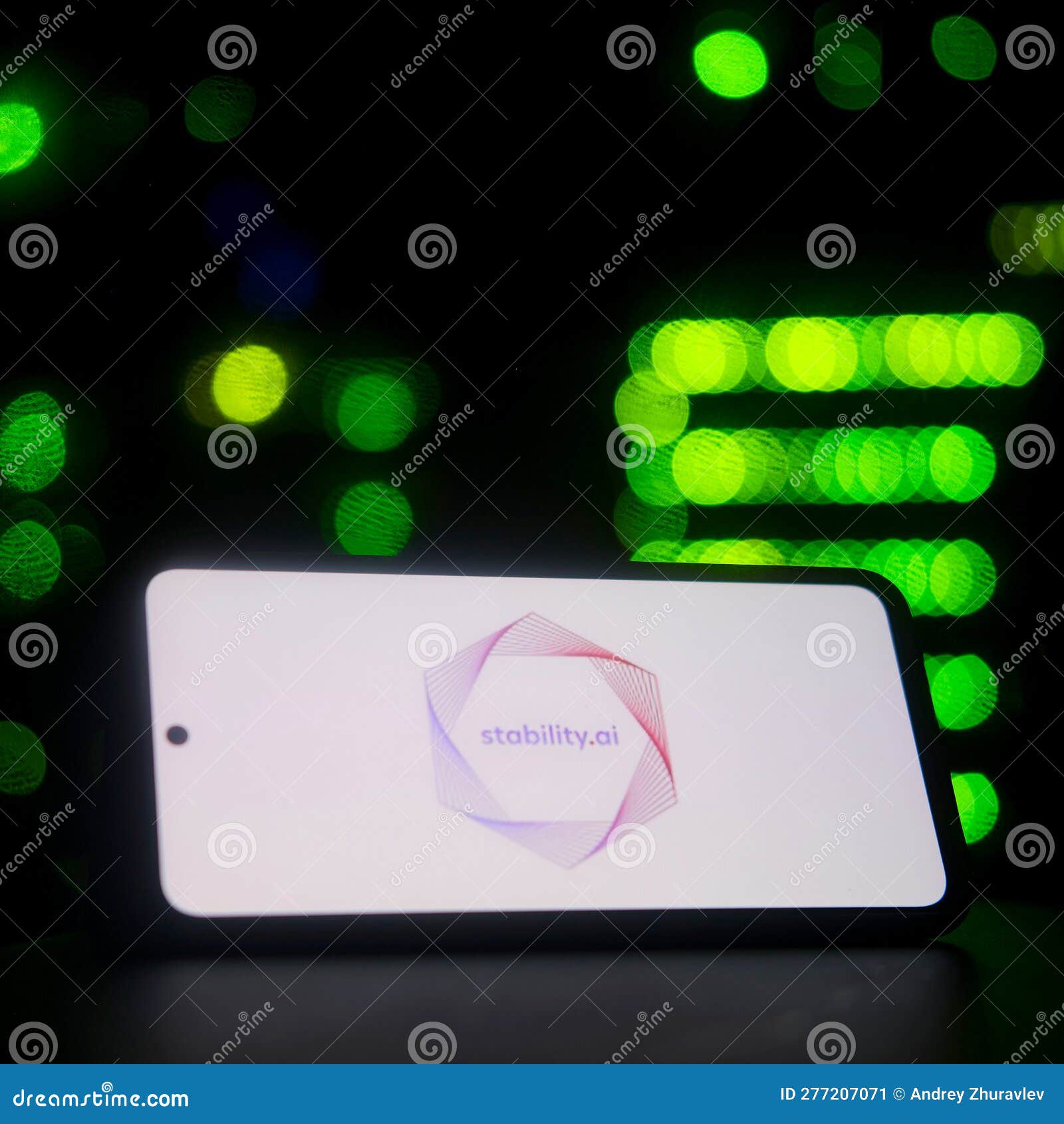 Logo Stability Ai on the Phone Screen on the Background of the Server R Editorial Photo - Image ...