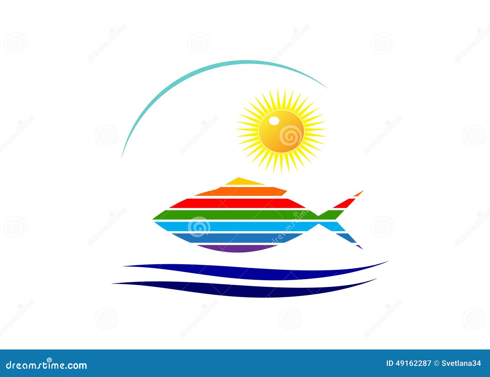 Logo. stock vector. Illustration of label, icon, color - 49162287