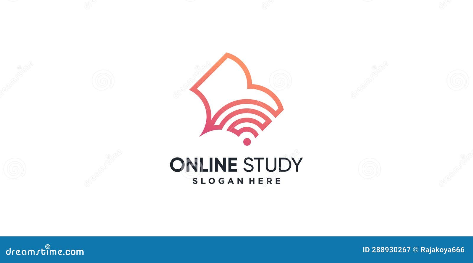 Logo for Study with Modern Creative Element Concept Premium Vector Part ...