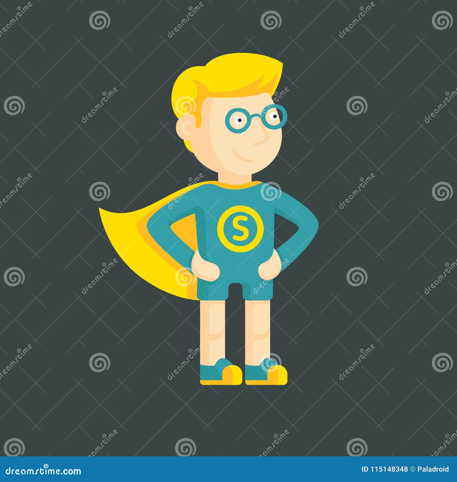 Logo Super Child, Suitable for School or Extra Classes in Child Stock ...