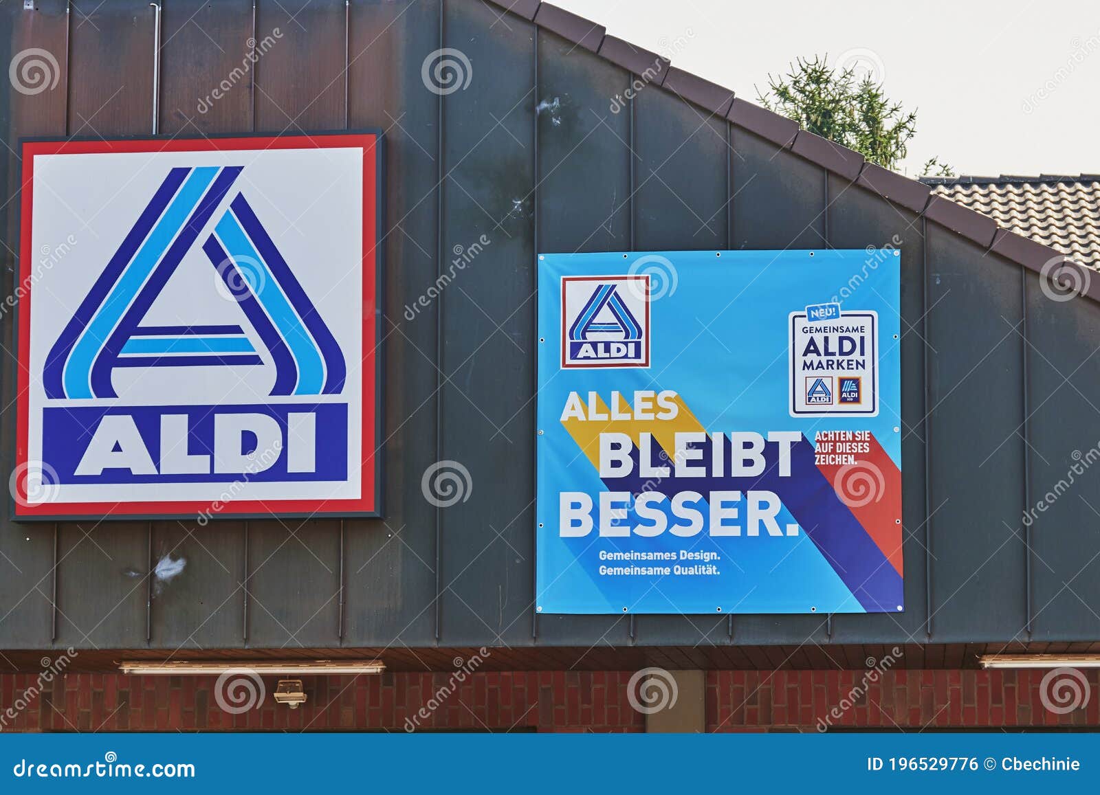Logo of a Supermarket in Berlin, Germany Editorial Photo - Image of ...