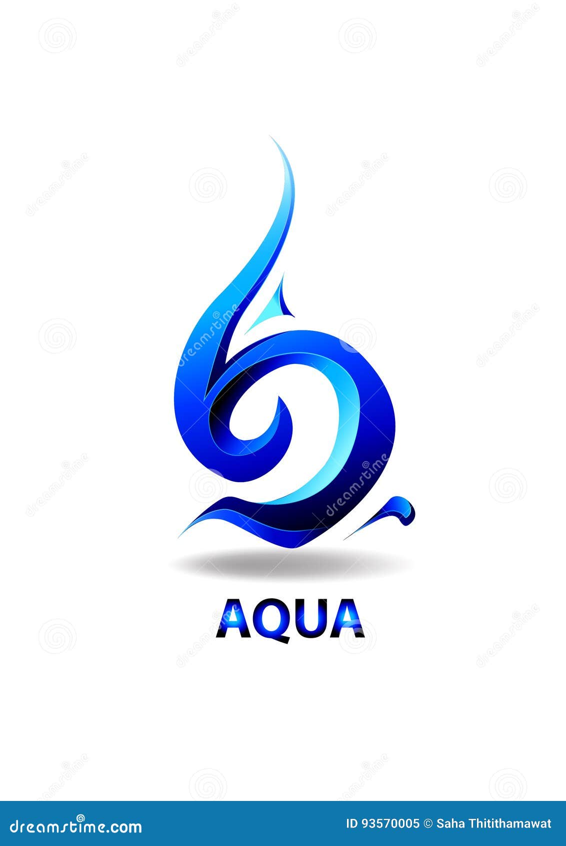 Logo Symbol Element Aqua Drop Stock Illustration - Illustration of ...