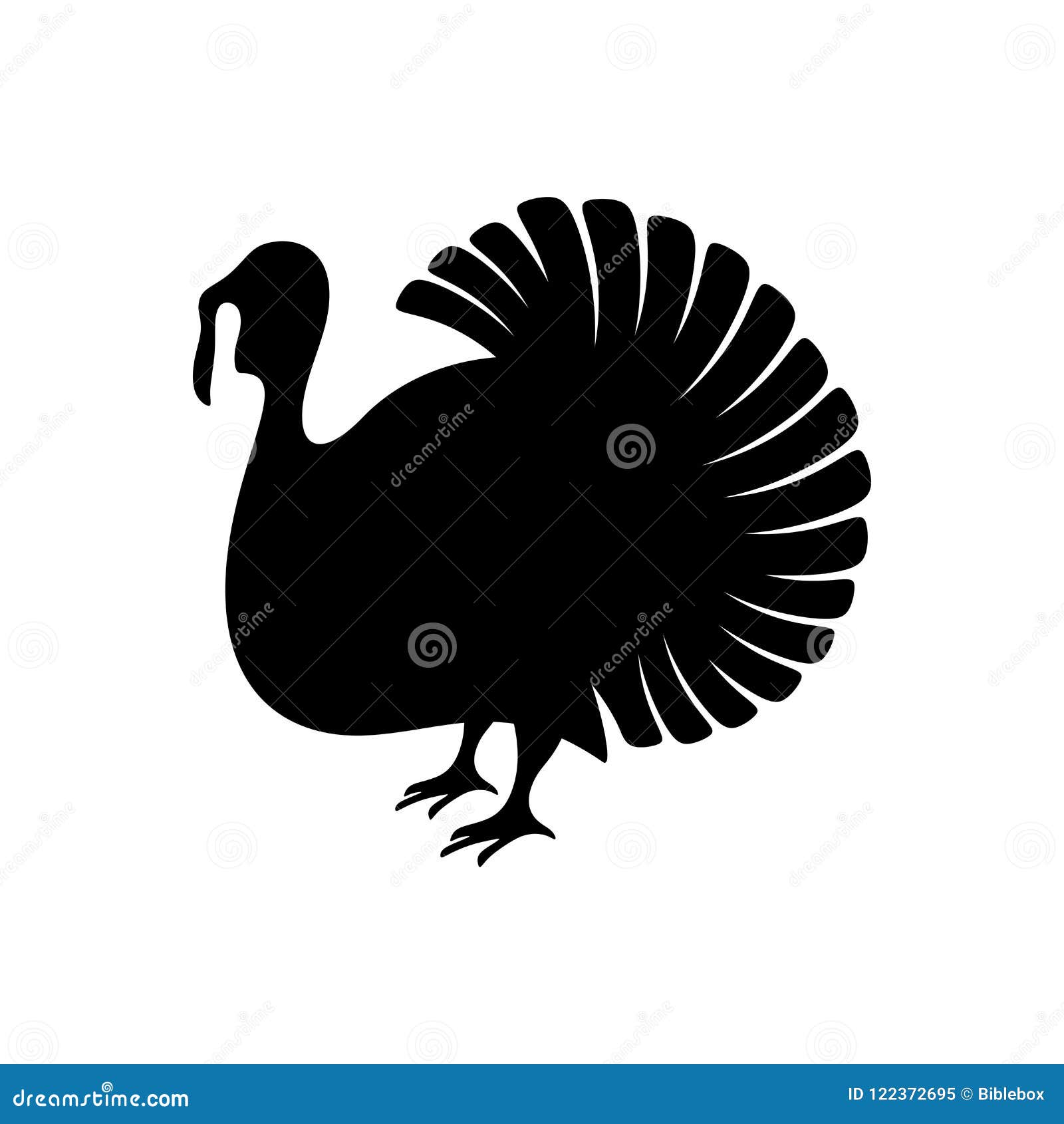 Logo and Symbol of a Turkey for Thanksgiving. Stock Vector ...