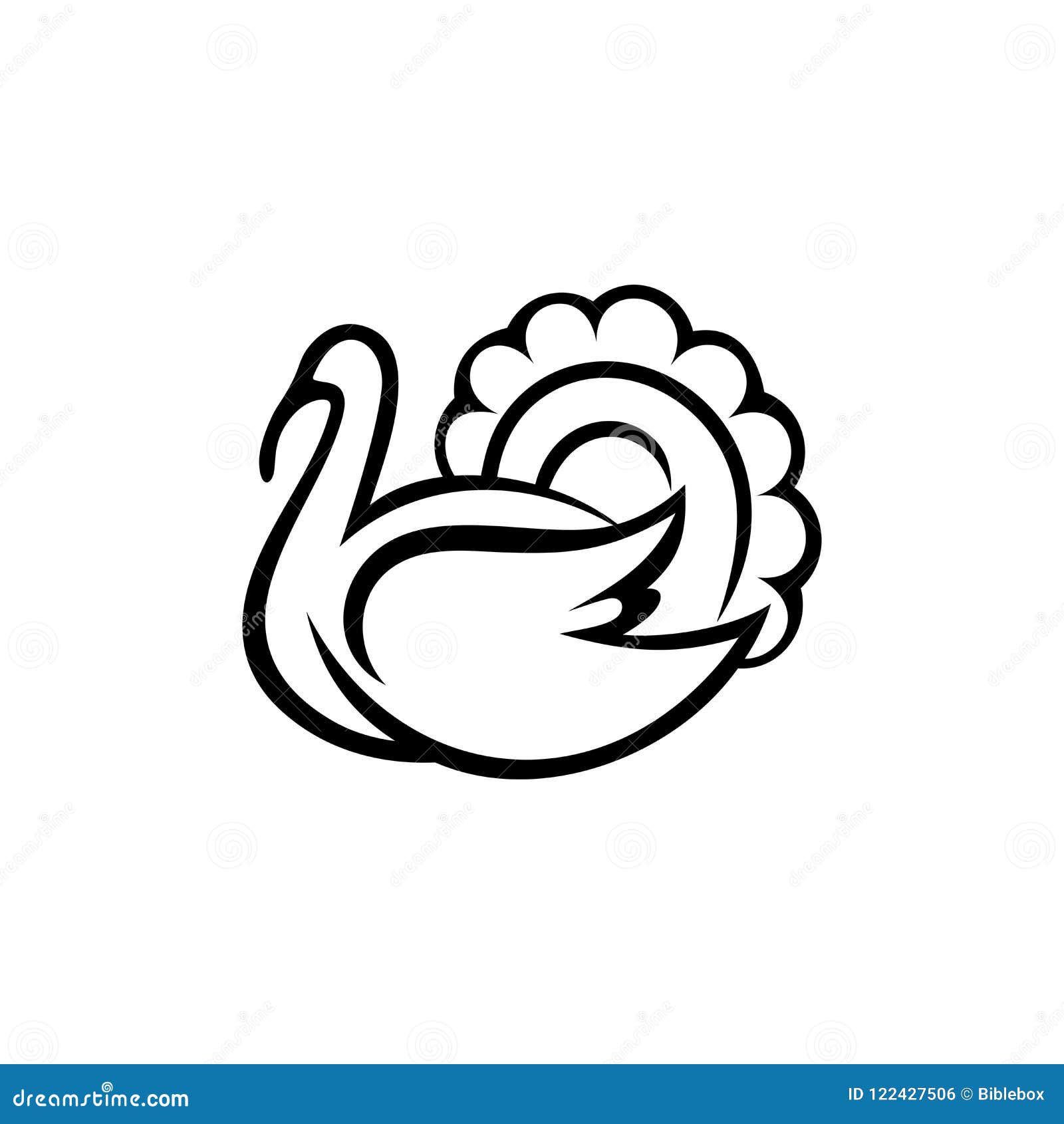 Logo and Symbol of a Turkey for Thanksgiving. Stock Vector ...