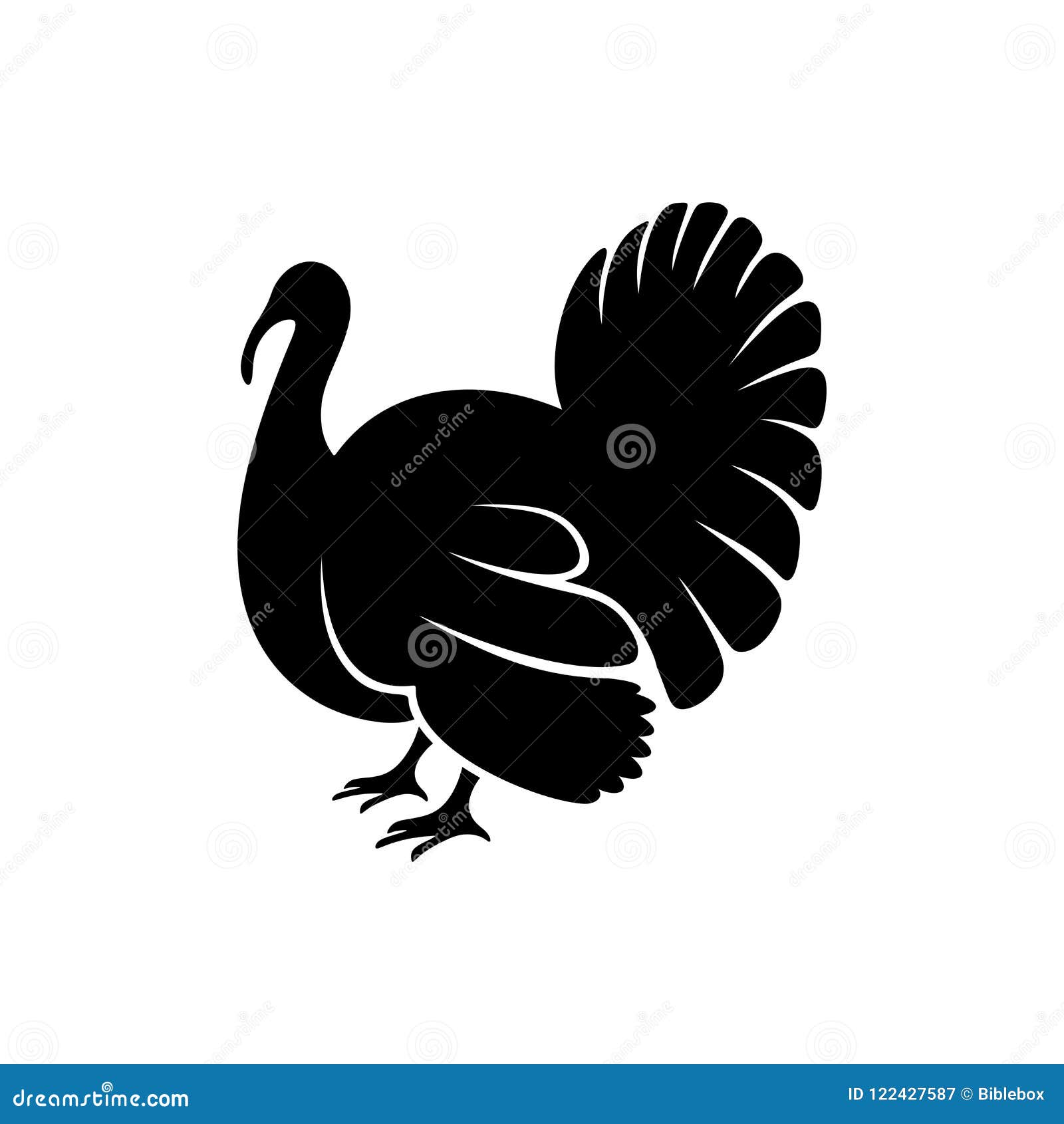 Logo and Symbol of a Turkey for Thanksgiving. Stock Vector ...