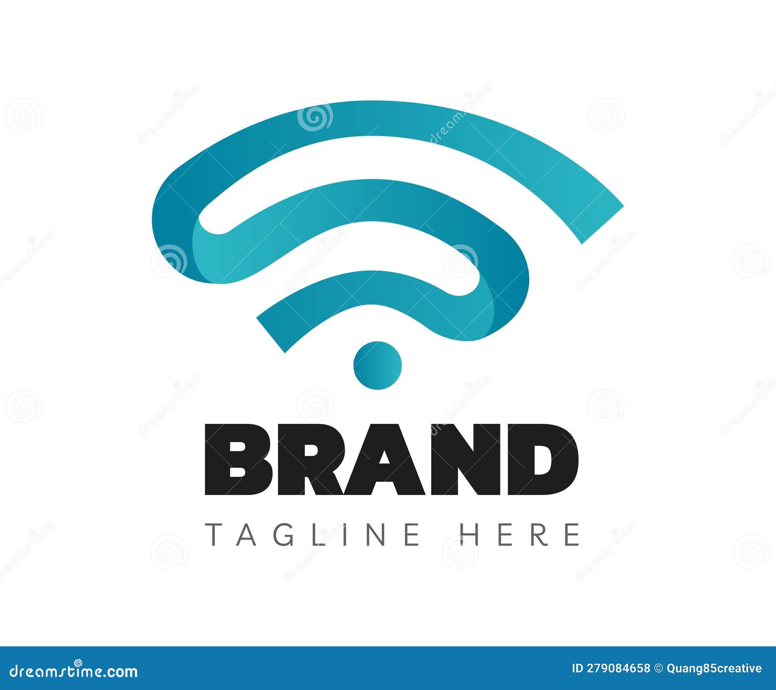 Wi-fi Logo Design. Wireless Signal Logo, Network Logo ...