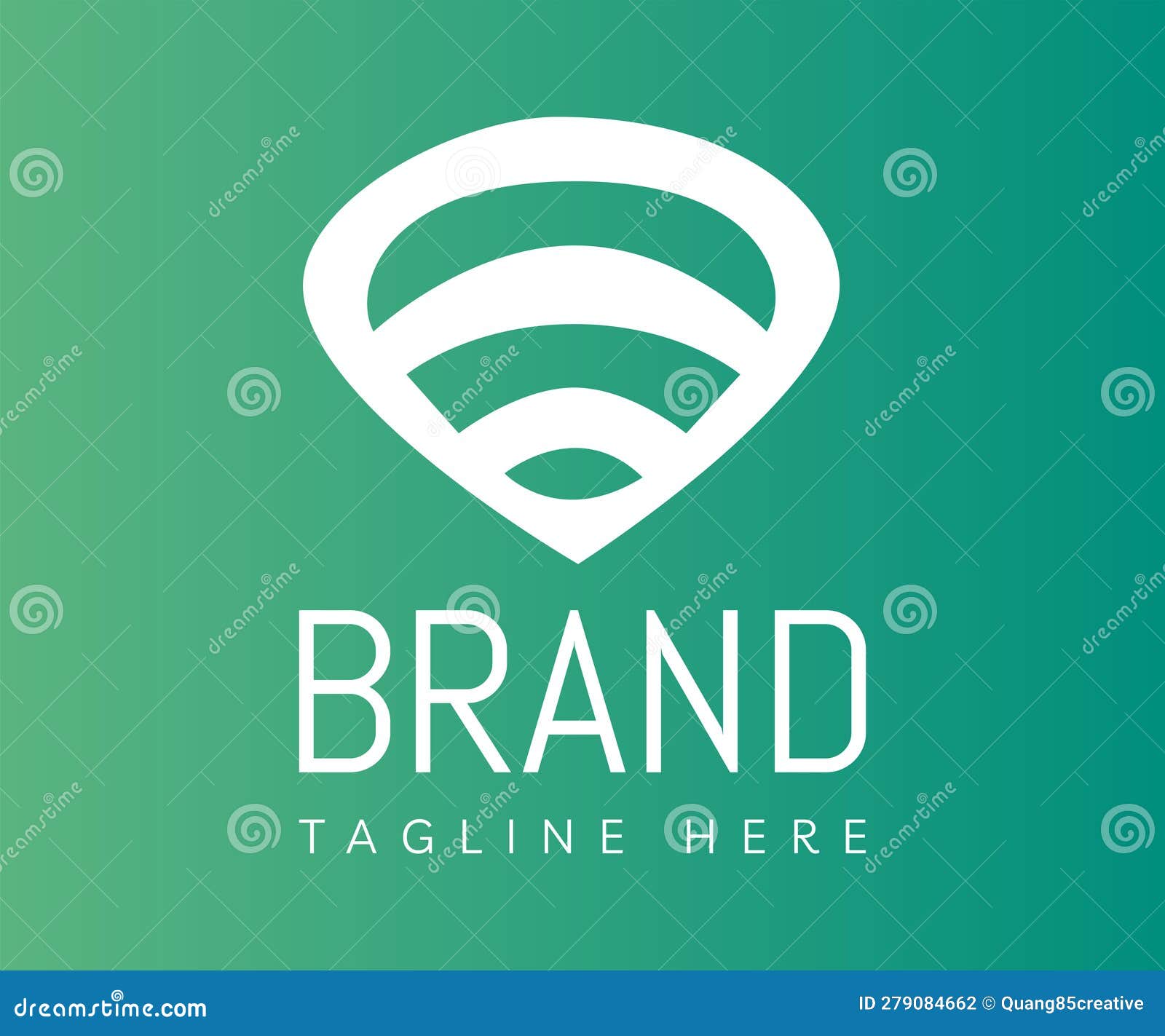 Wifi Logos Template Symbol Icon Cartoon Vector | CartoonDealer.com ...