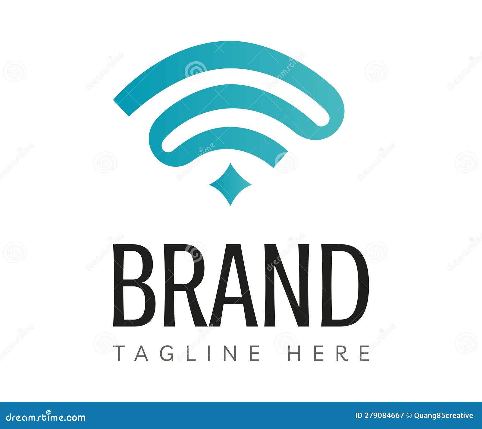 Wi-fi Logo Design. Wireless Signal Logo, Network Logo ...