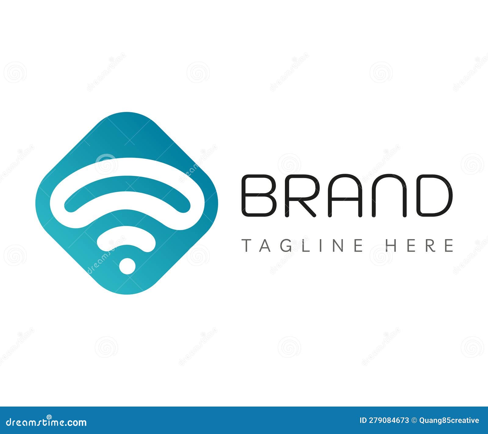 Wi-fi Logo Design. Wireless Signal Logo, Network Logo ...