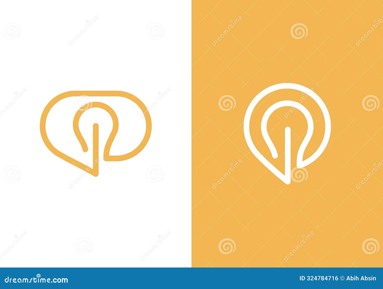Logo Talk Light. Communication Smart Idea Symbol Design Stock ...