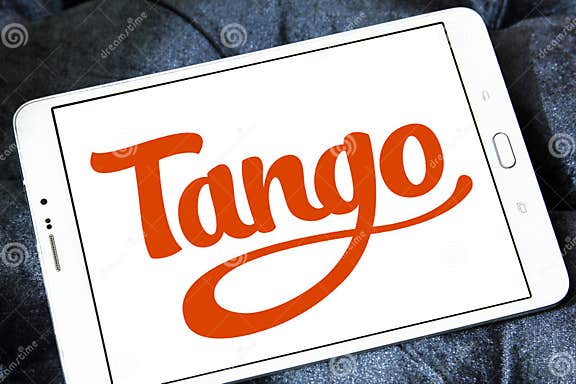 Tango application logo editorial stock photo. Image of network - 117007098