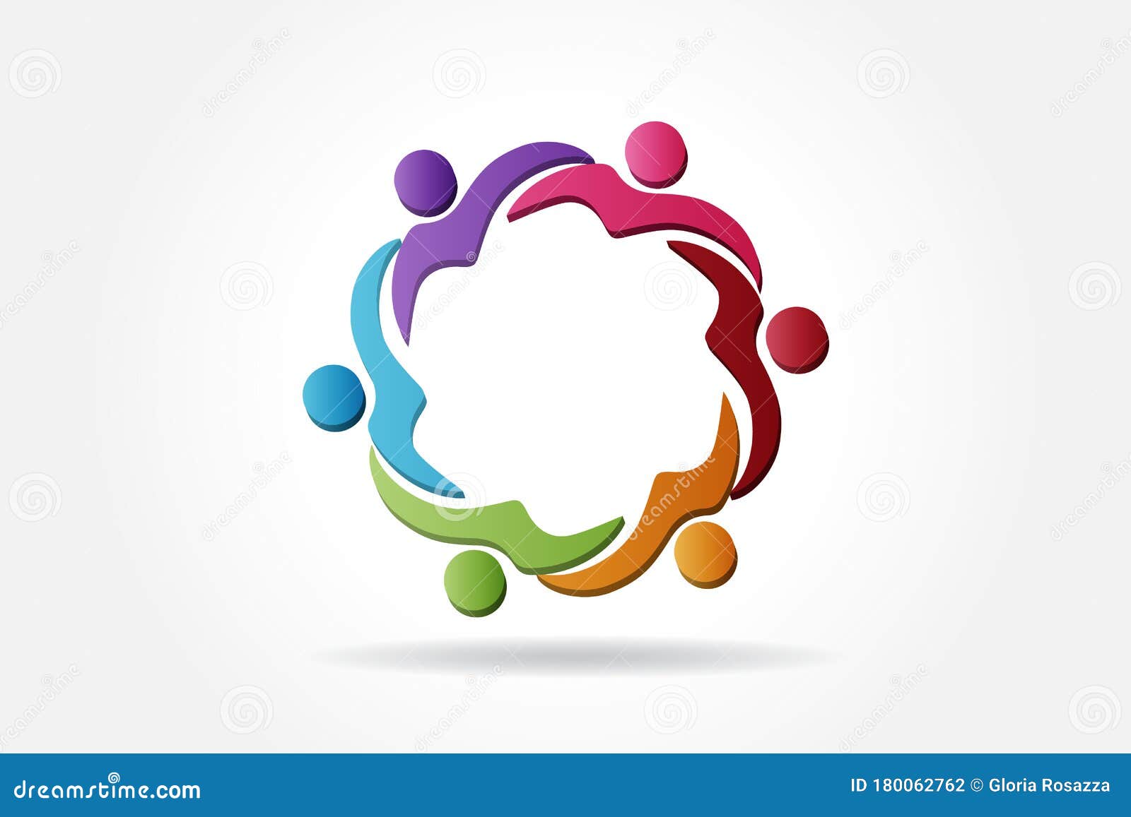 Logo Team Helping People Vector Stock Vector - Illustration of concept ...