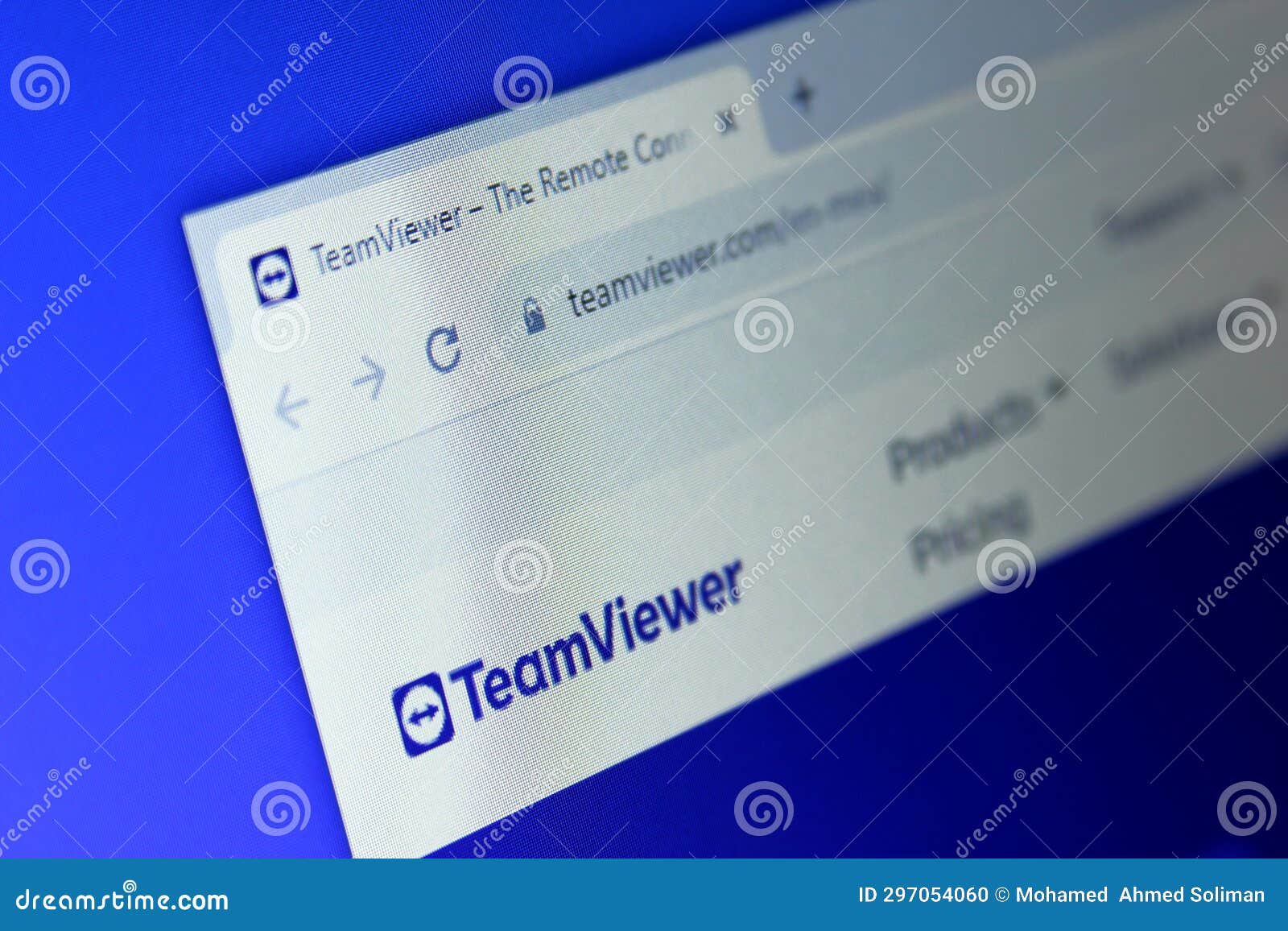 TeamViewer logo editorial image. Image of brands, commercial - 297054060
