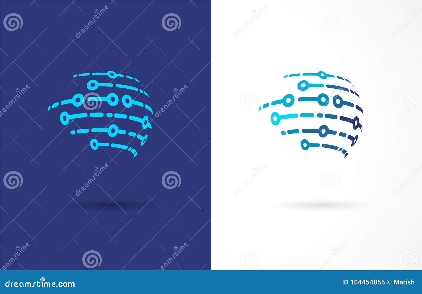 Logo - Technology, Tech Icon and Symbol Stock Vector - Illustration of ...