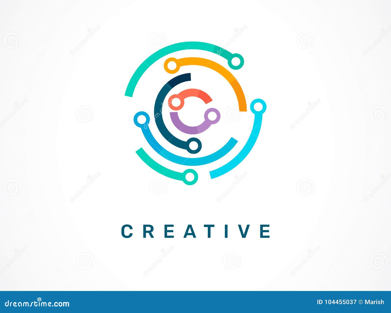 Logo - Technology, Tech Icon and Symbol Stock Vector - Illustration of ...