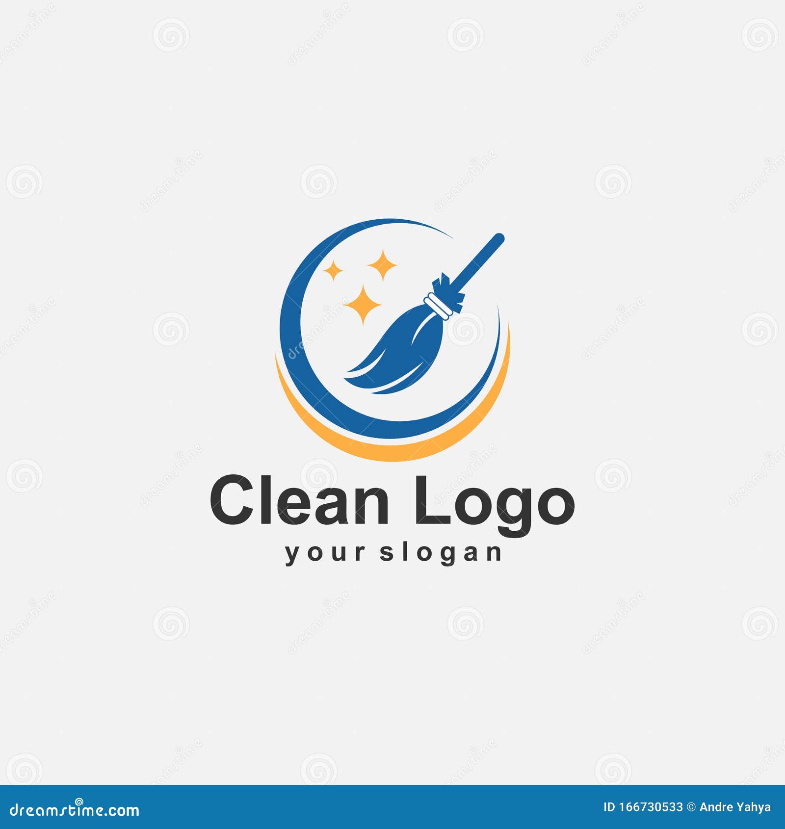Logo Template propre illustration stock. Illustration du services ...