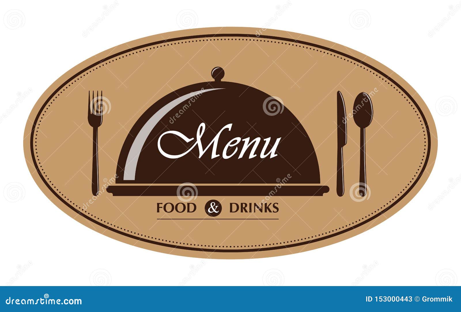 Logo Template for Restaurant, Catering or Gastro Service Menu Design ...