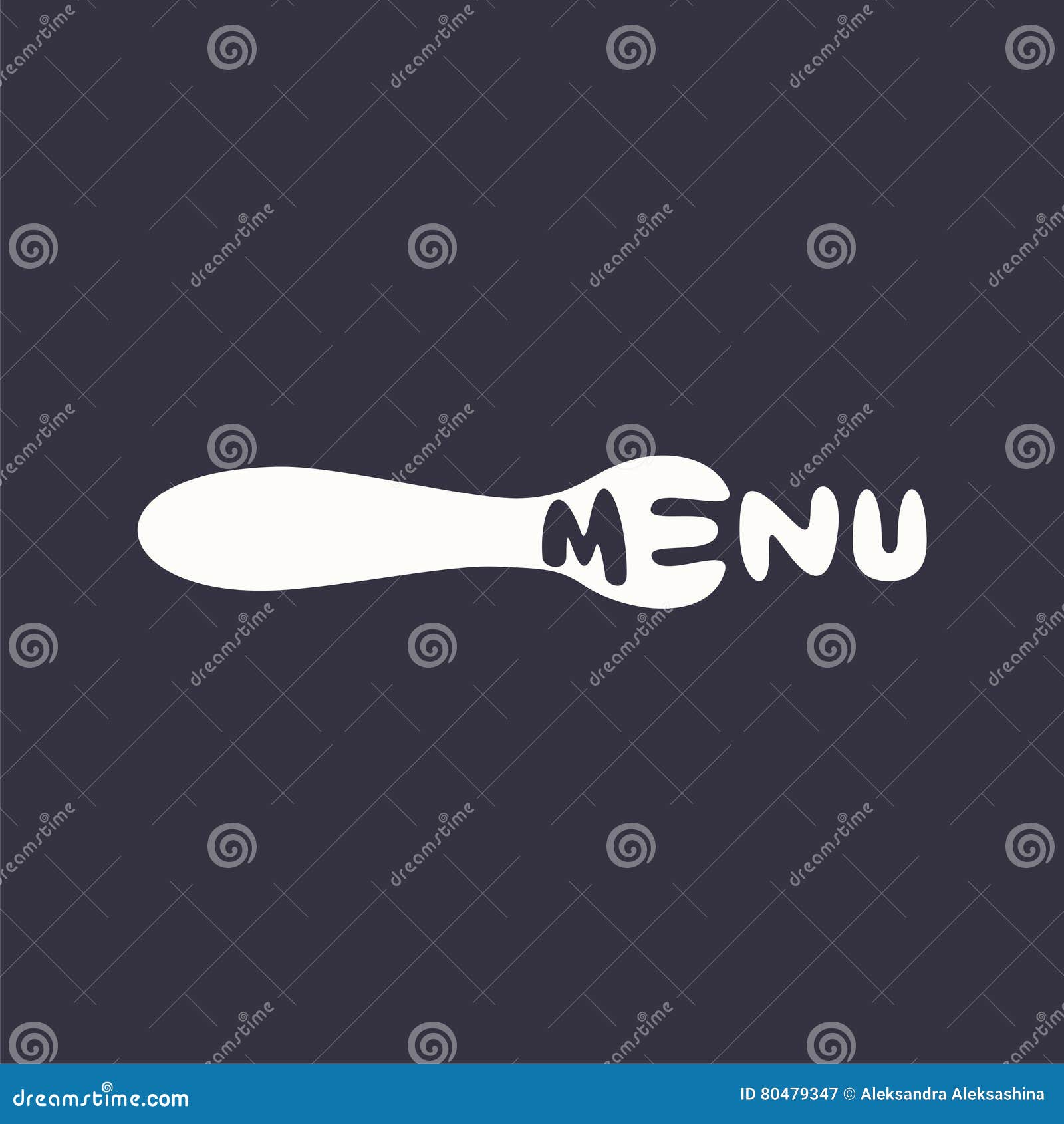 Logo text menu stock vector. Illustration of sign, food - 80479347