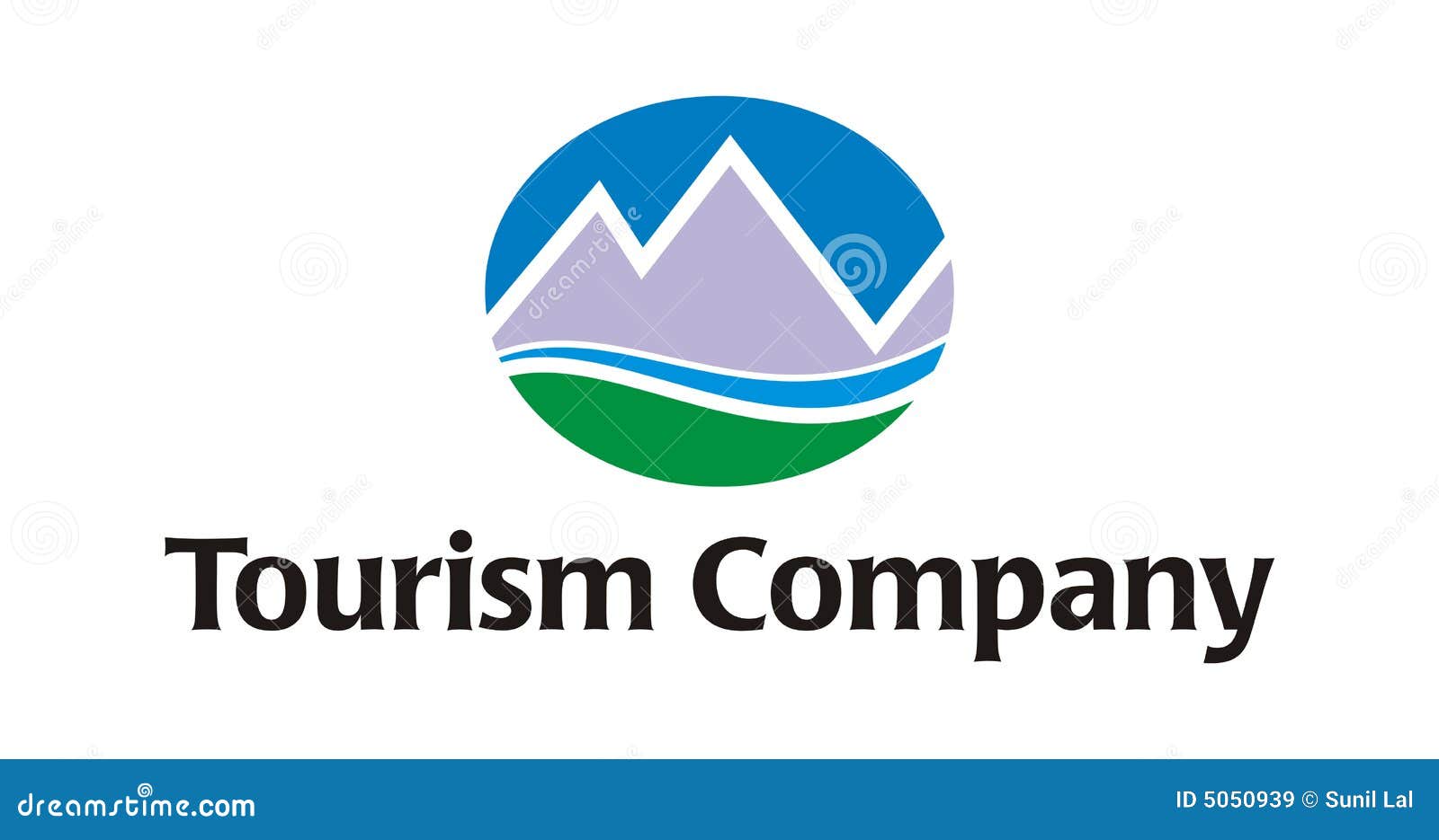 Logo - Tourism/Travel Company Stock Illustration - Illustration of ...
