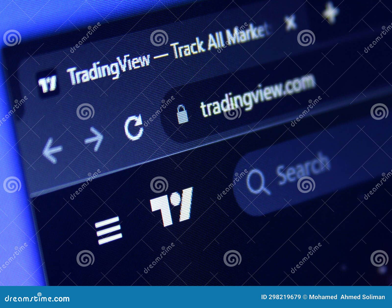 Trading view app website editorial stock image. Image of social - 298219679