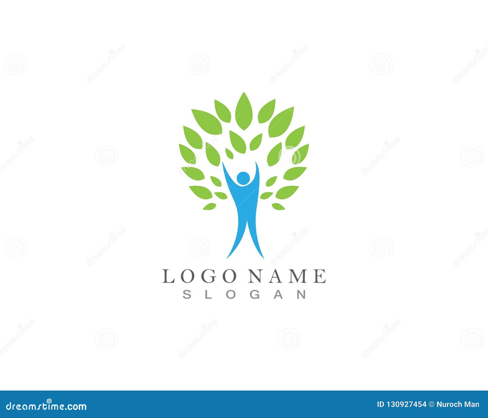 Logo tree people stock vector. Illustration of beautiful - 130927454