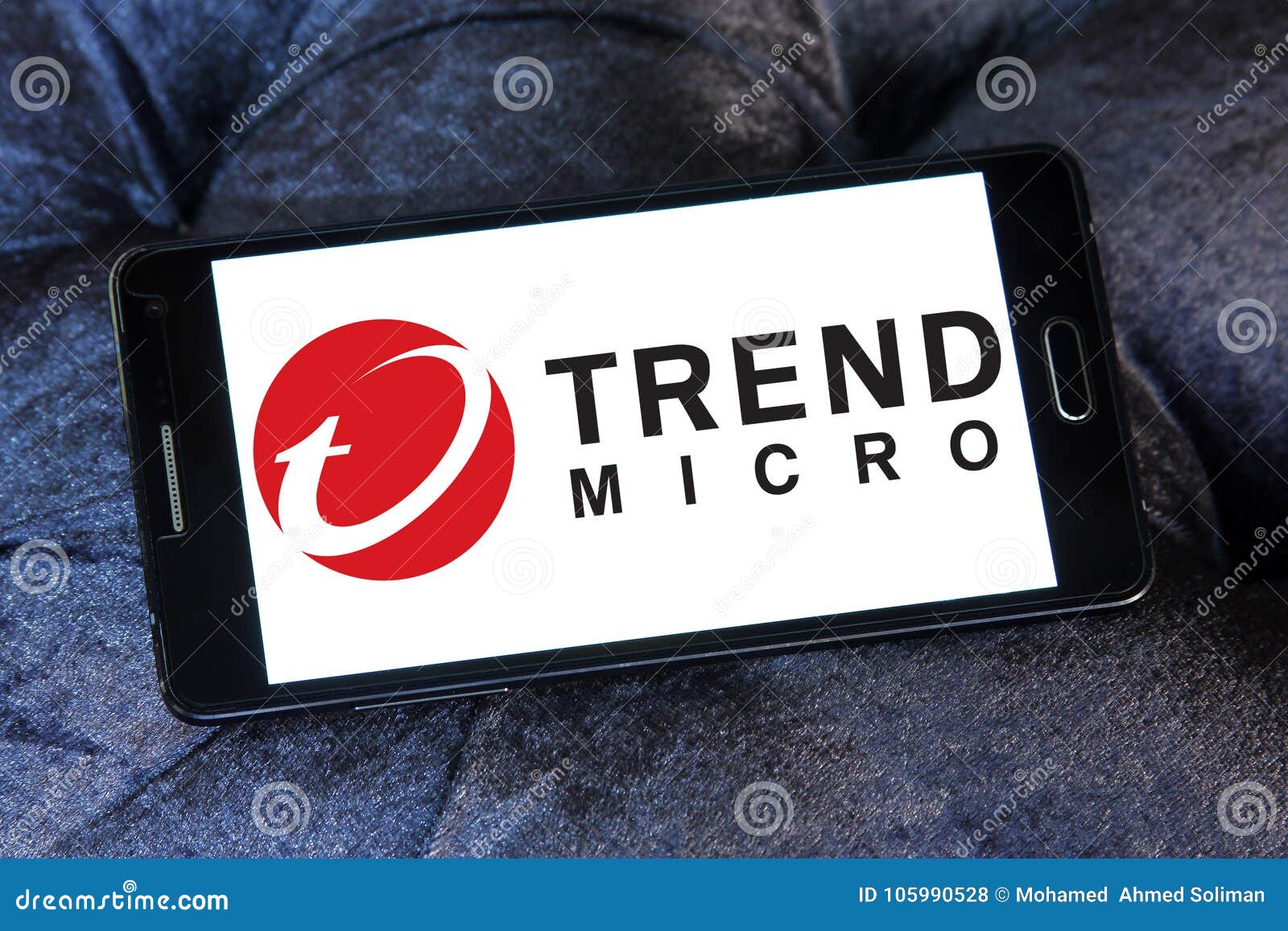 Trend Micro company logo editorial stock photo. Image of emblem - 105990528