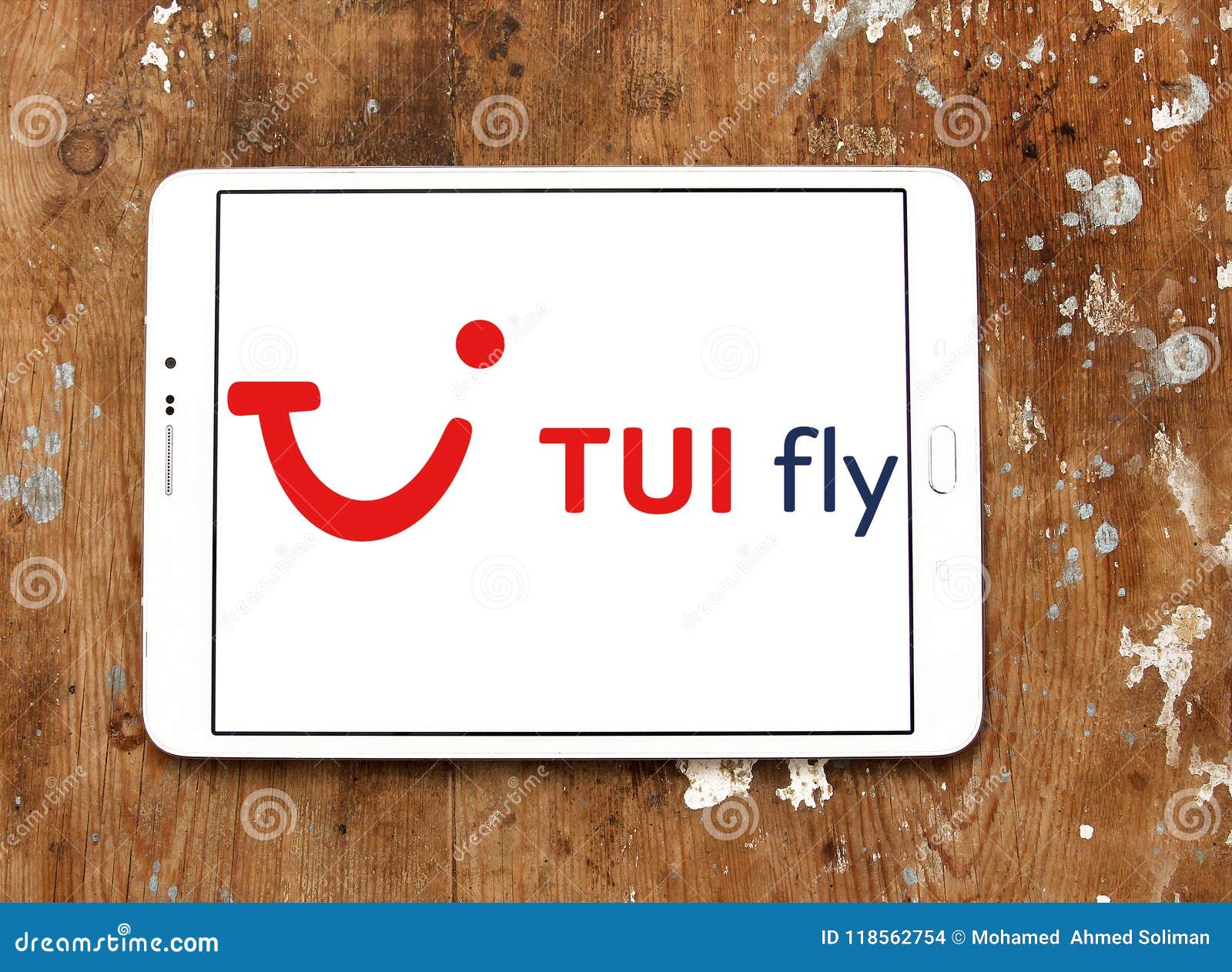 TUI fly logo editorial stock image. Image of motto, icon - 118562754
