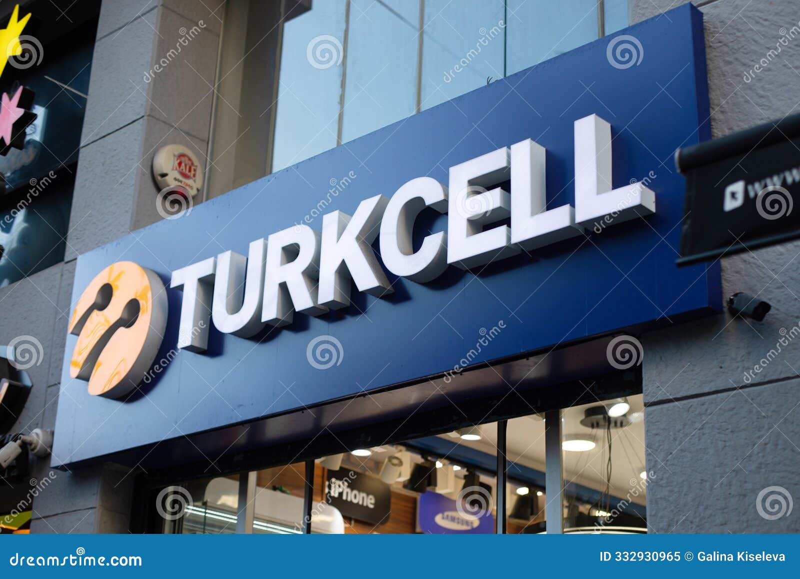 Logo of Turkcell, Cellular Communication Operator Editorial Image ...