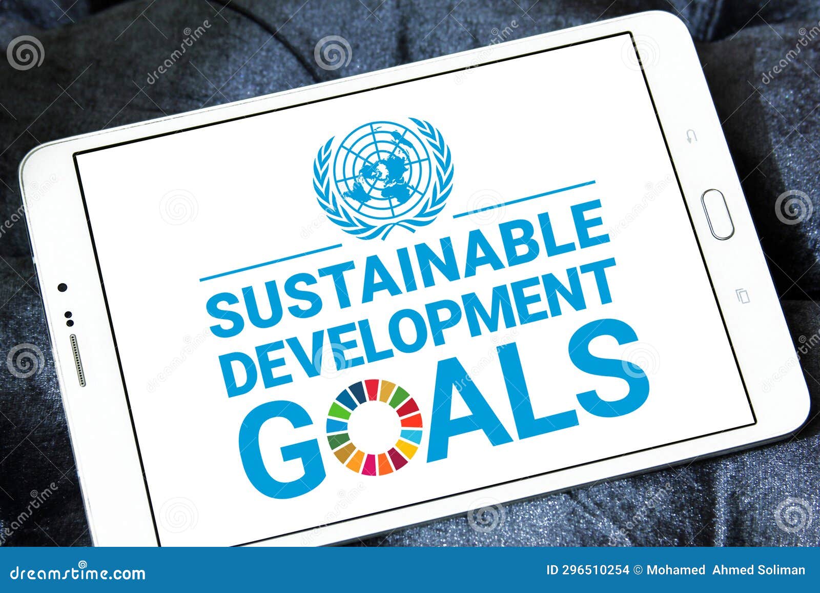 UN Sustainable Development Goals (SDG) Editorial Stock Image - Image of ...
