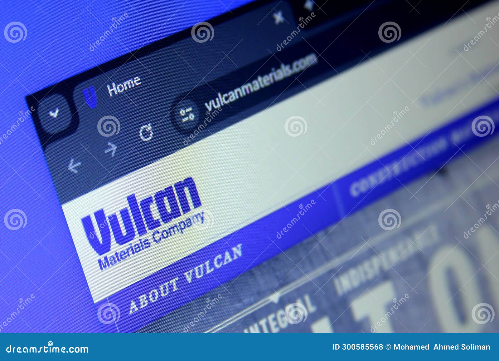 Vulcan Materials Company Durbin Plant Editorial Image | CartoonDealer ...