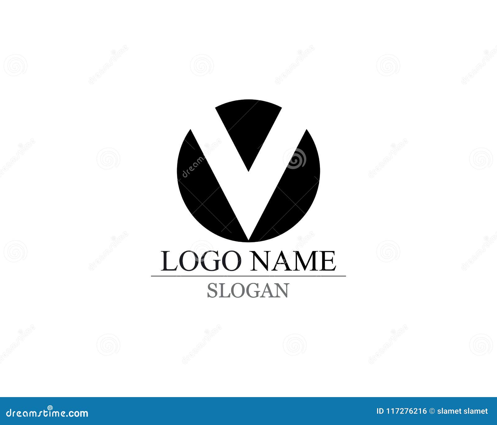 Logo v et symboles illustration de vecteur. Illustration du marque ...