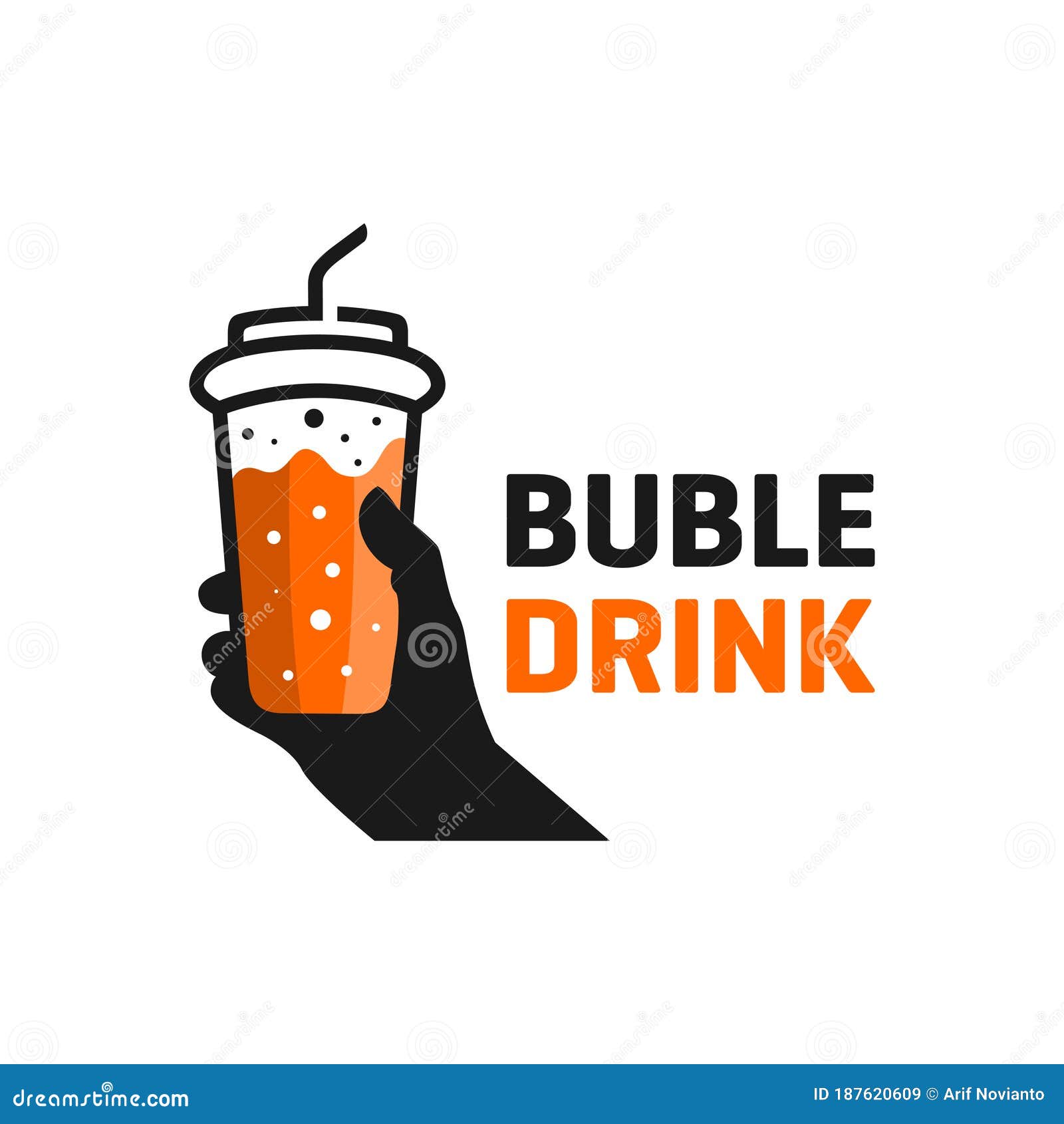 Logo Van De Omhulling Van De Borrel Vector Illustratie - Illustration ...