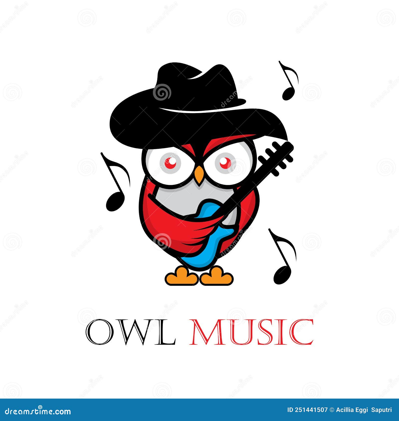 Logo Van De Uil En Symboolvector Stock Illustratie - Illustration of ...