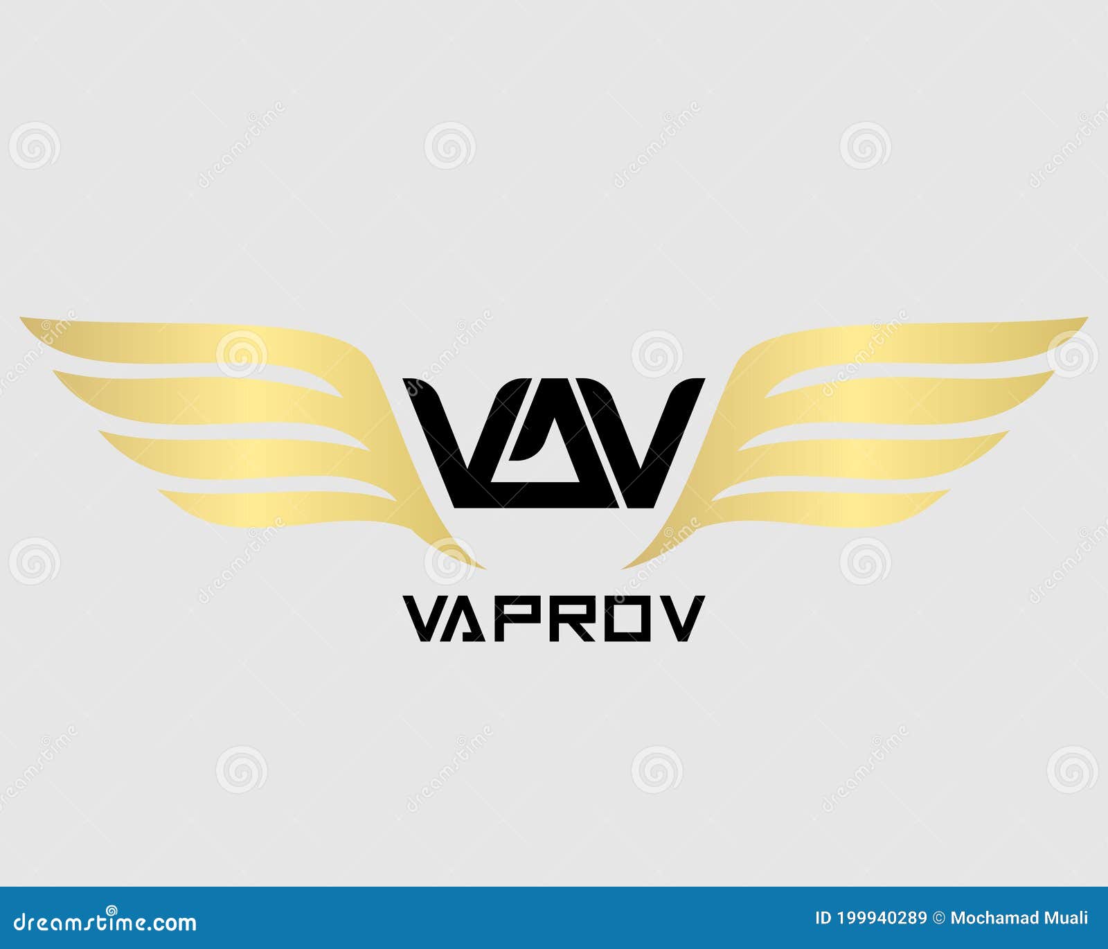 Logo VAV Business Letter Logo Design with Simple Style Stock Vector ...
