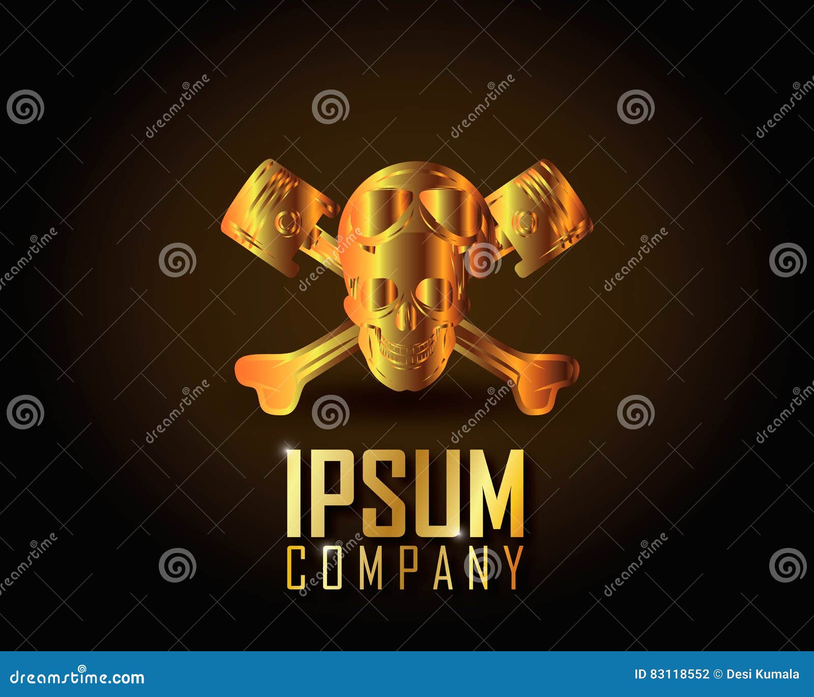 Or Logo Vector illustration stock. Illustration du typographie - 83118552