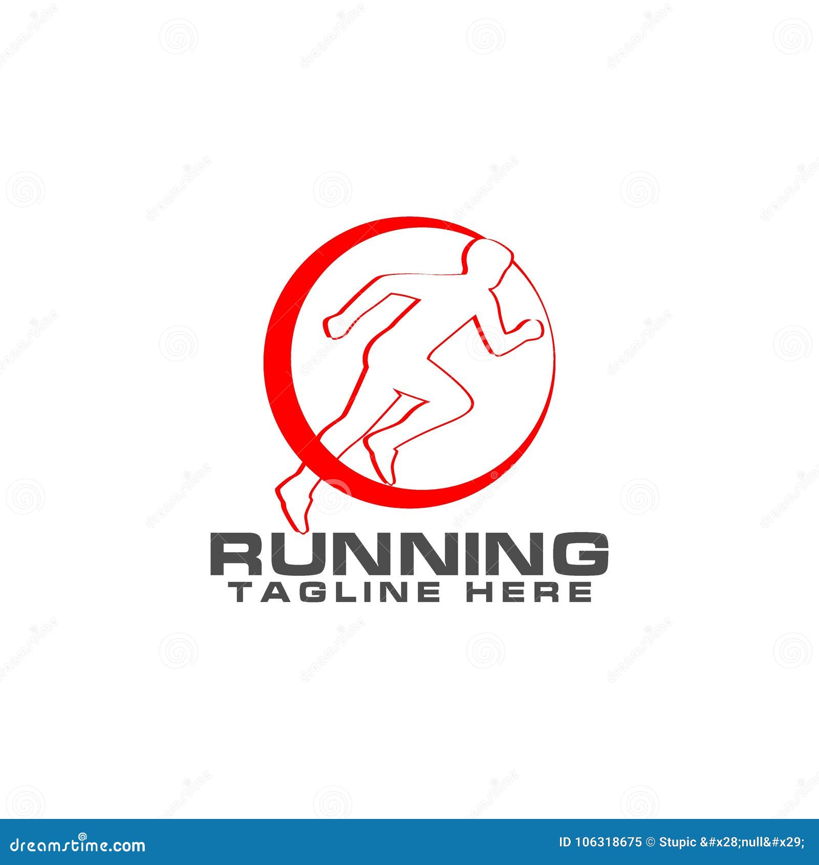 Logo Vector Art Logo Template Et Illustration Courants Illustration ...