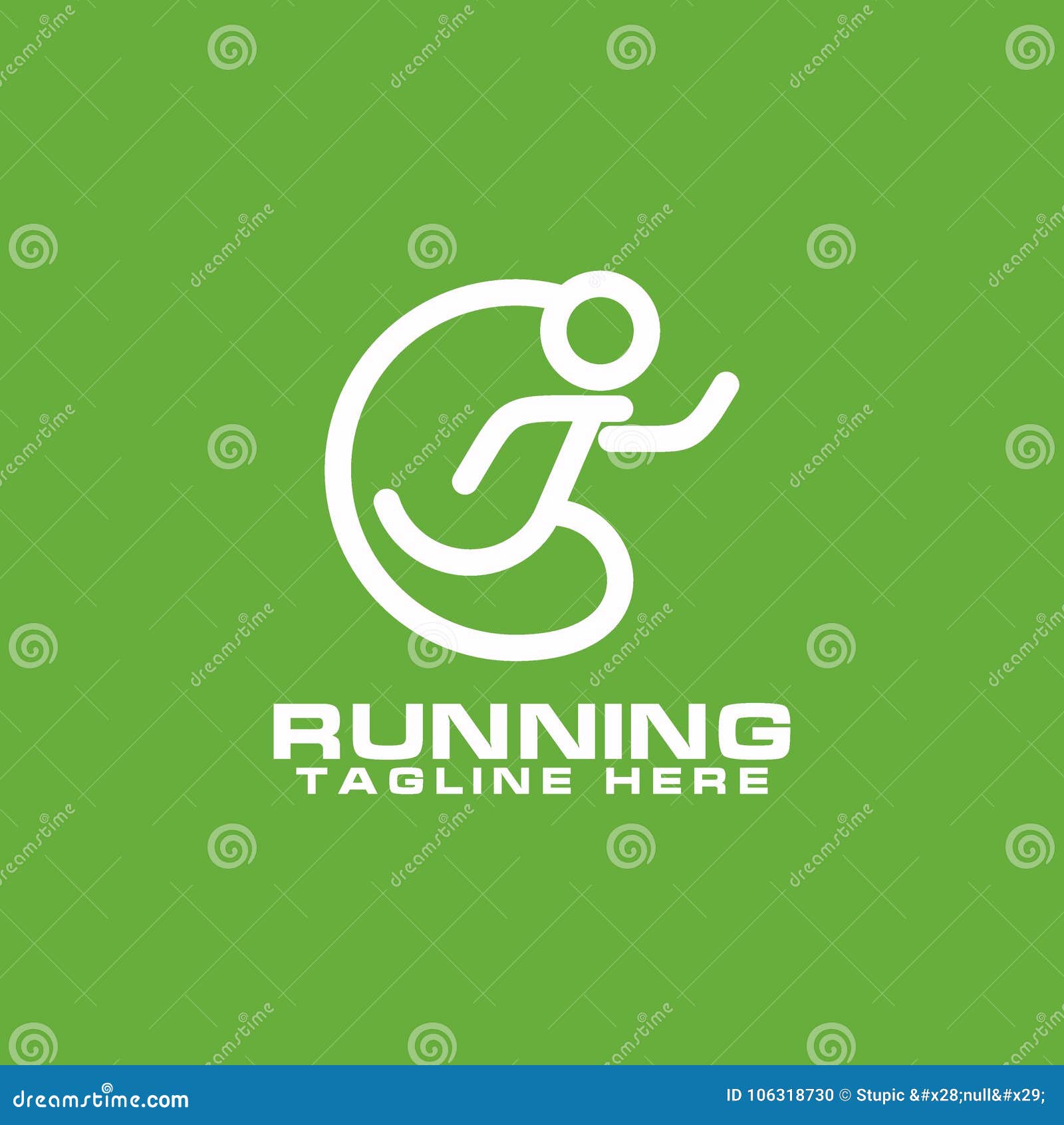 Logo Vector Art Logo Template Et Illustration Courants Illustration de ...