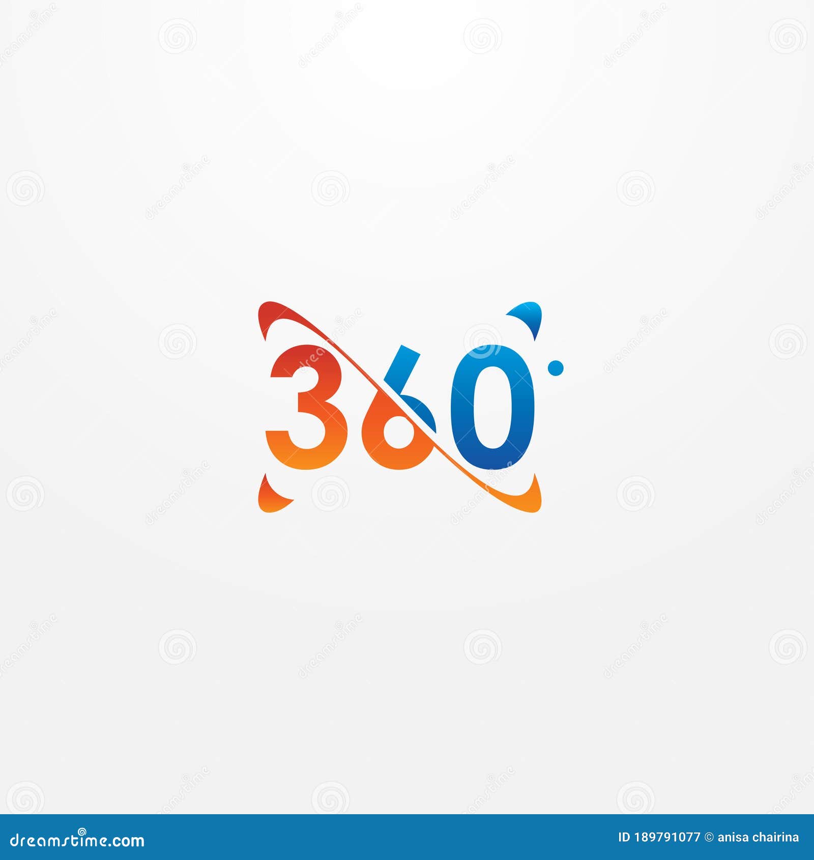 360 Logo Vector Design Illustration for Company Stock Vector ...