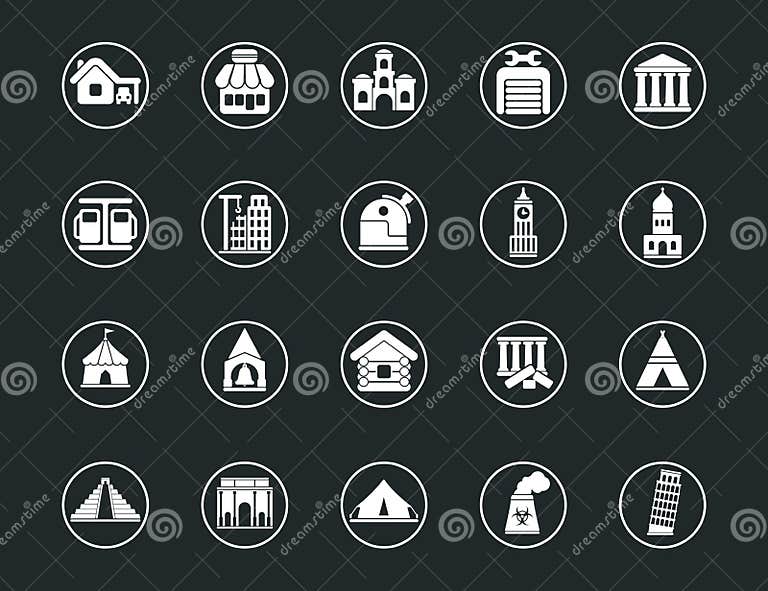 Logo Vector Design Mega Set and Big Group Real Estate Building and ...