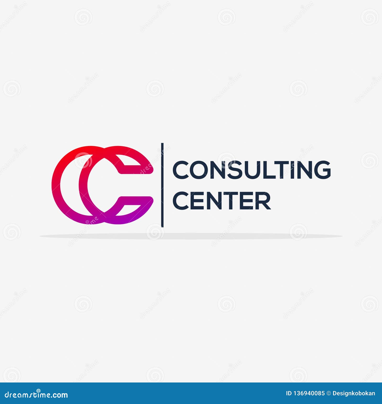 Logo Vector Design Template De Consultation De Luxe Illustration Stock ...