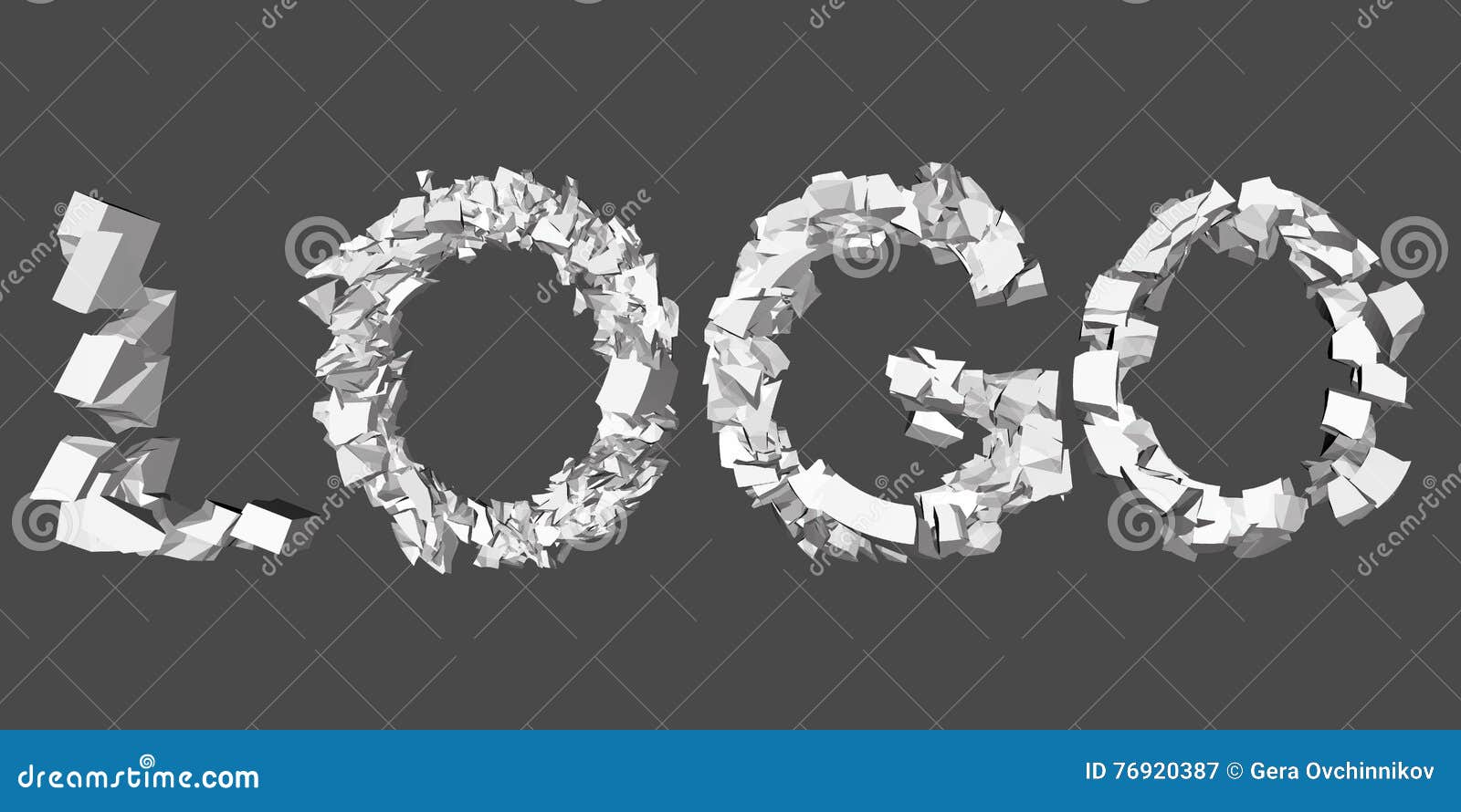 Logo stock vector. Illustration of fragment, closeup - 76920387