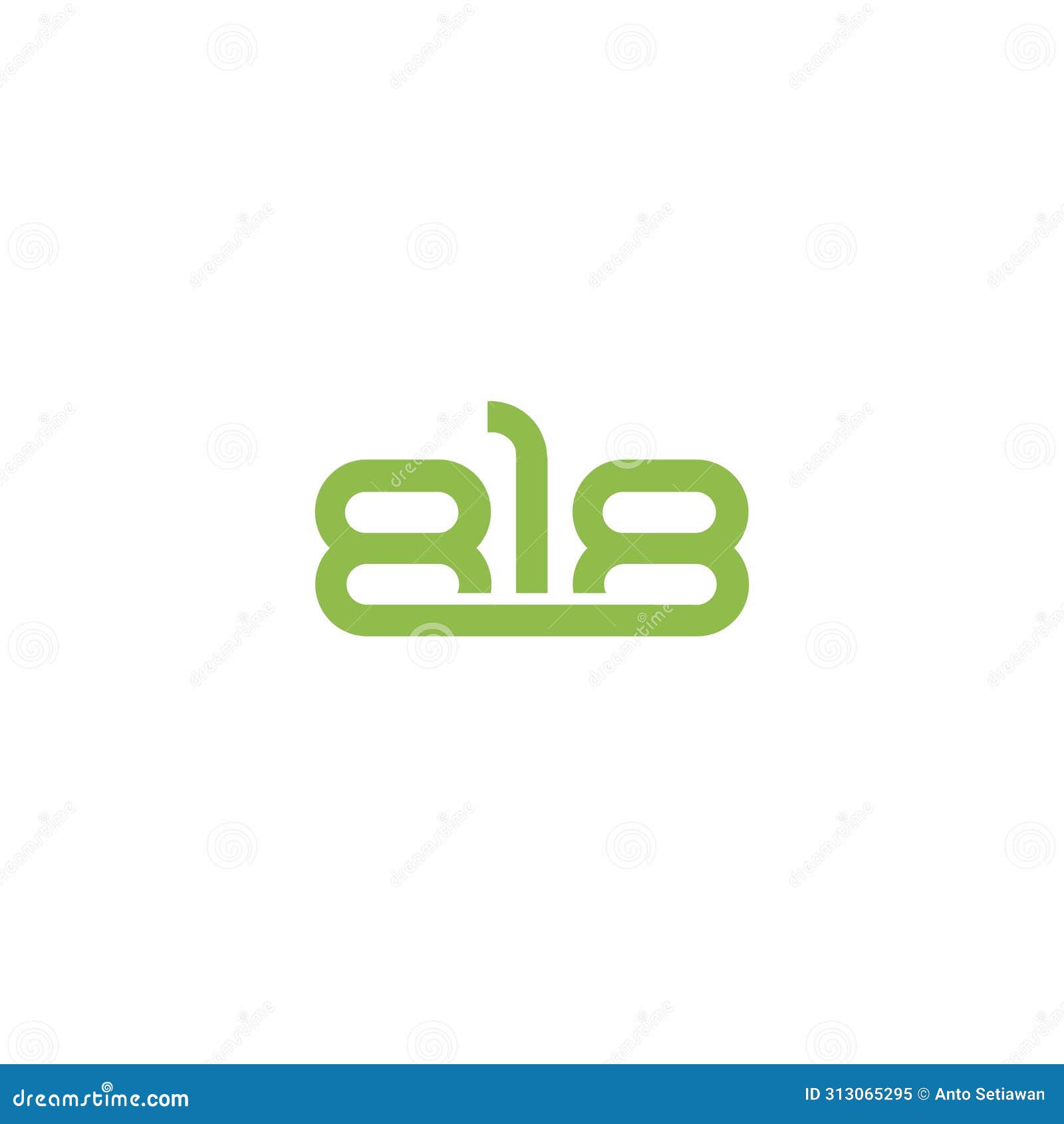 818 Logo Vector Illustration Stock Vector - Illustration of element ...