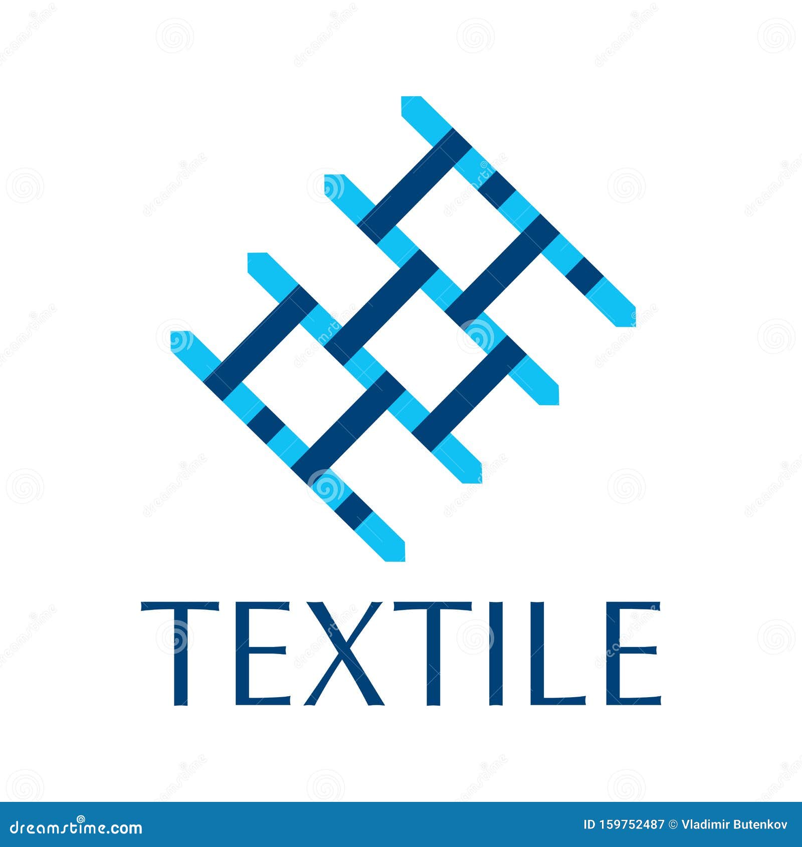 Logo Vectoriel De Tissu Et De Couture Illustration Stock - Illustration ...