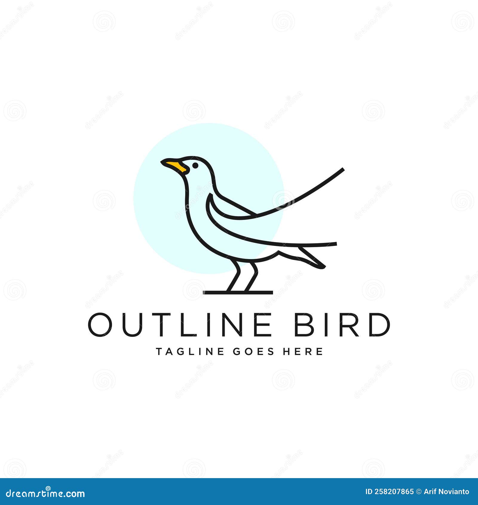 Logo illustration de vecteur. Illustration du faucon - 258207865