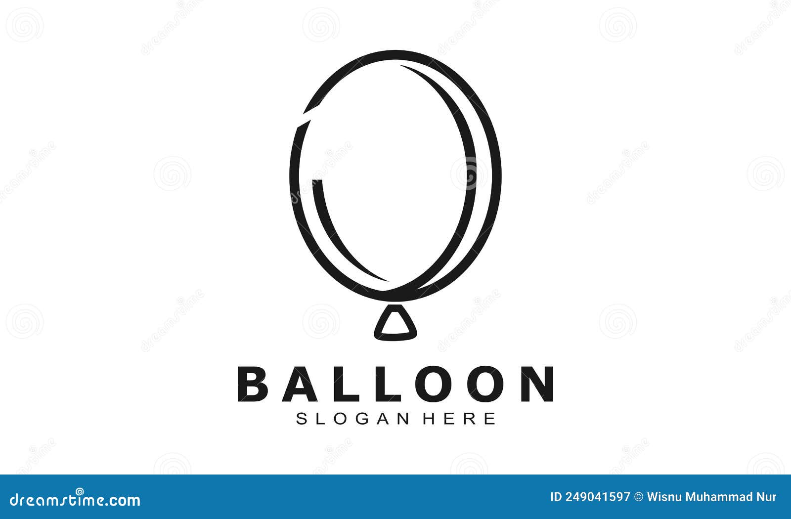 Logo Vectoriel Symbole De Bulle Moderne Illustration de Vecteur ...