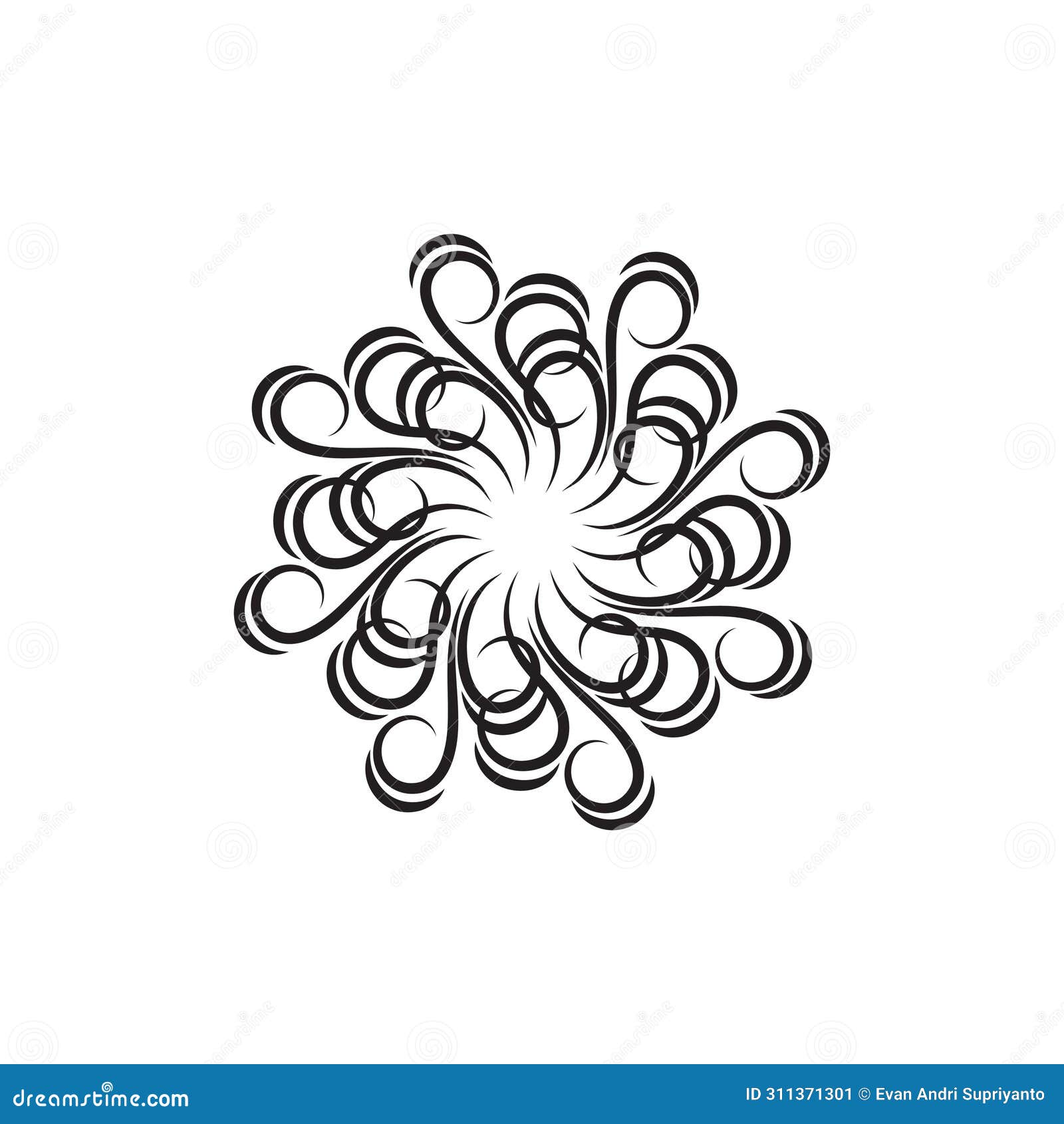 Logo Vent Symbole Vectoriel Illustration de Vecteur - Illustration du ...