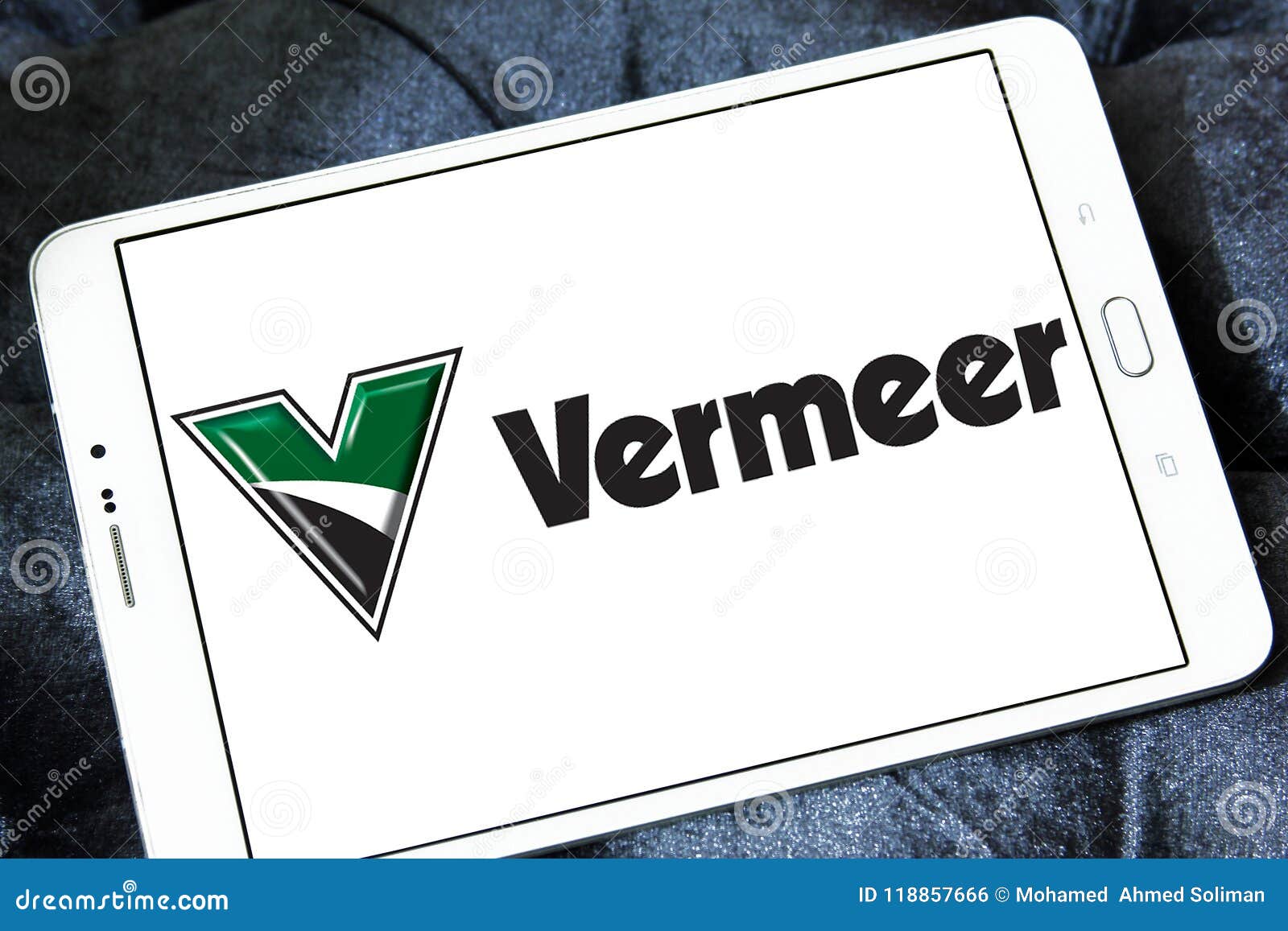 Logo Vermeer Company redaktionelles foto. Bild von marken - 118857666
