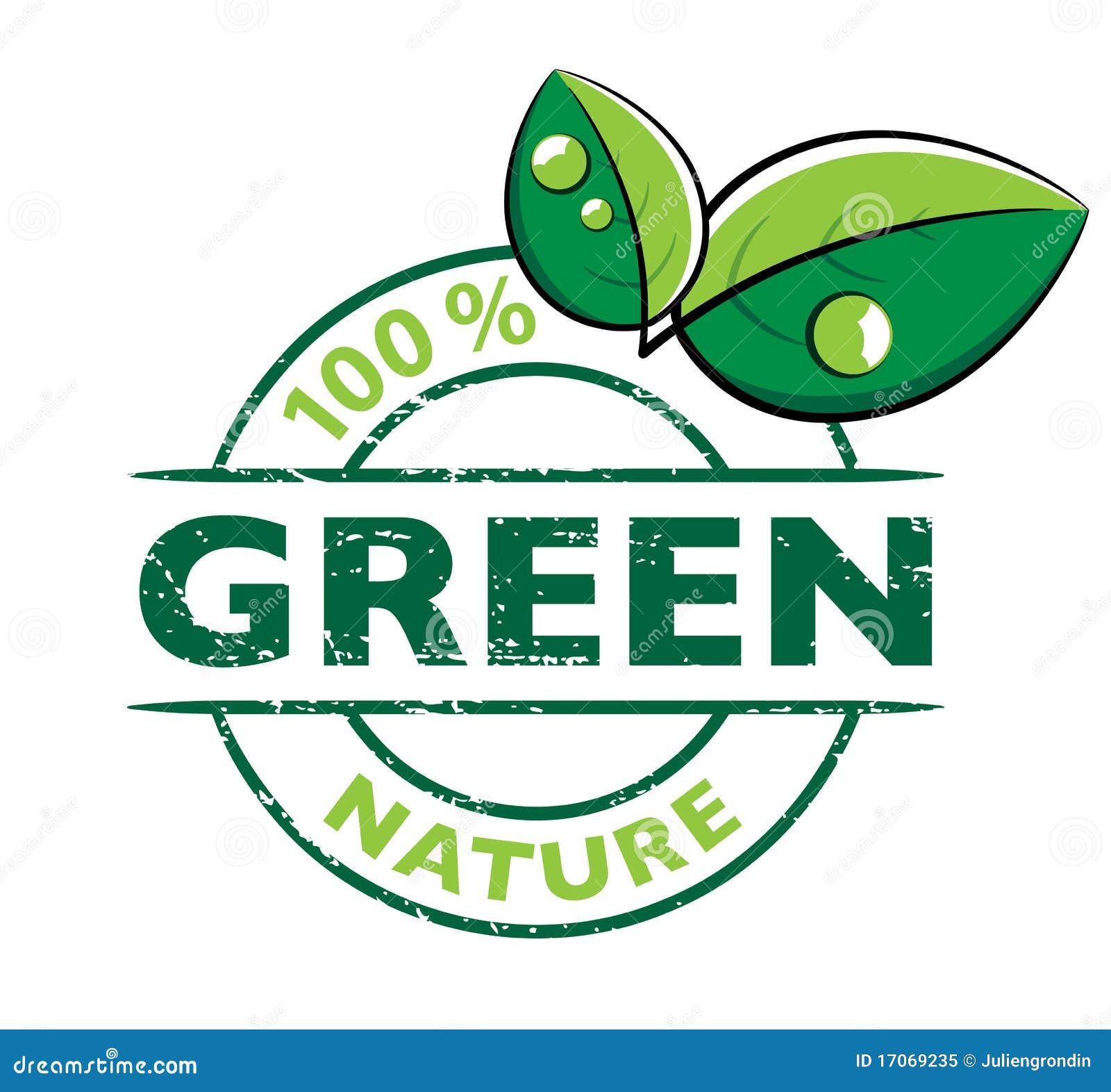 Logo vert environnemental illustration de vecteur. Illustration du lame ...