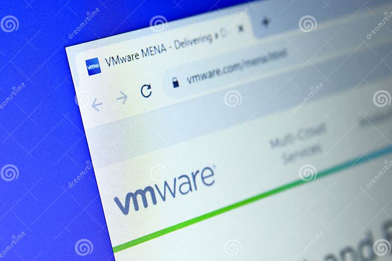 VMware Computer Software Company Logo Editorial Image - Image of ...